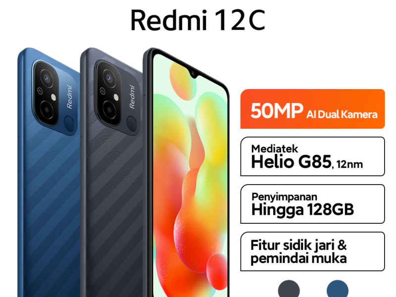 Spesifikasi dan Harga Redmi 12C: Terjangkau tapi Mumpuni