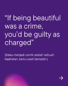 √ Kumpulan Contoh Pick Up Line Indonesia dan Bahasa Inggris