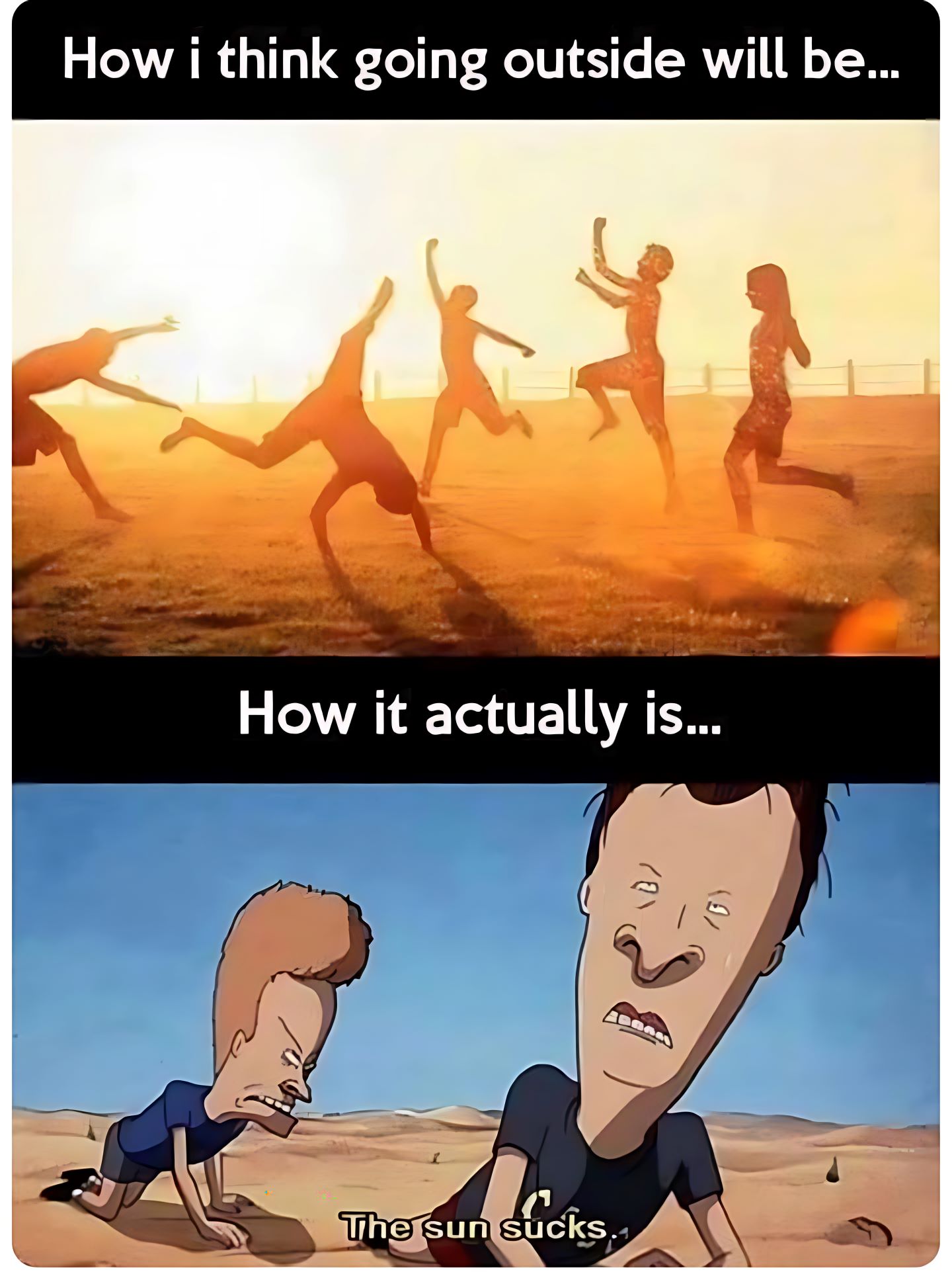 9 Meme Cuaca Panas yang Relate Banget Gerahnya