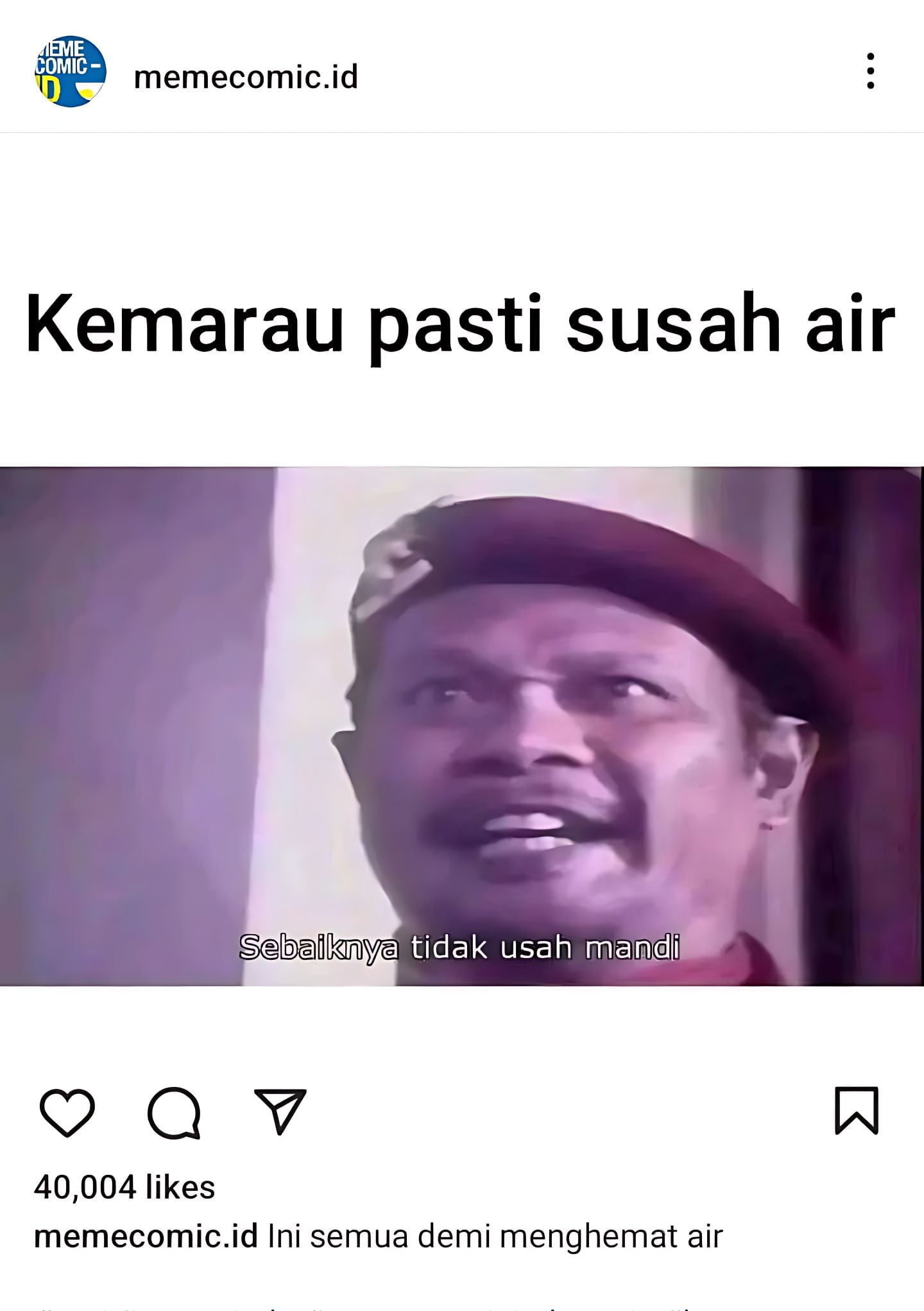 9 Meme Cuaca Panas yang Relate Banget Gerahnya