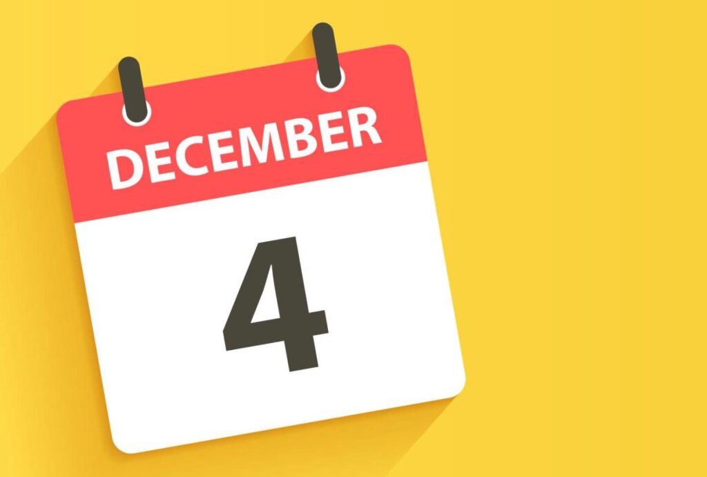 Tanggal 4 Desember Memperingati Hari Apa? Tanggal 4 Desember Memperingati Hari Apa?