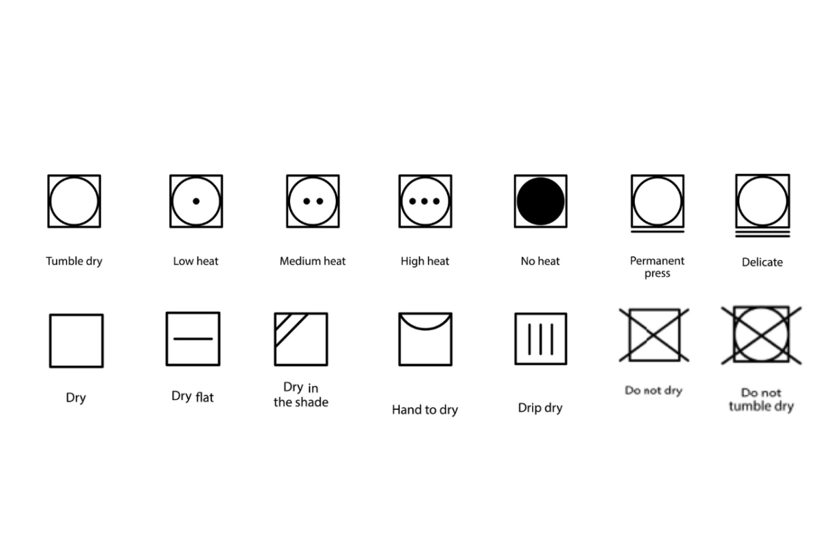 6 Arti Simbol Pada Tag Baju, Jangan Asal Cuci dan Setrika!