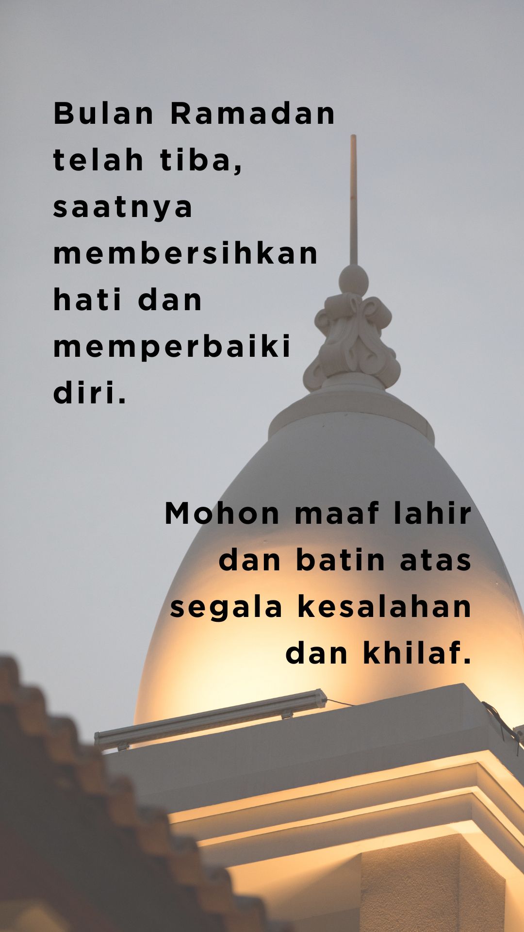 24 Kata-kata Mohon Maaf Menyambut Bulan Ramadhan